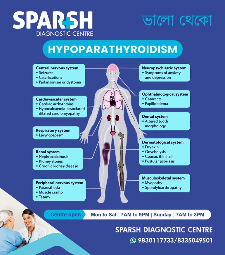 Hypoparathyroidism - Sparsh Diagnostic Center