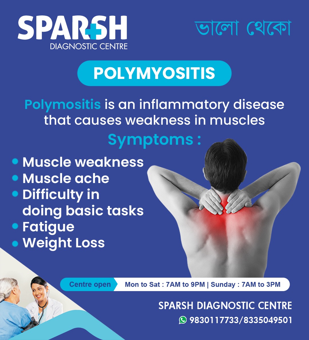 Polymyositis: A Rare Inflammatory Muscle Disease - Sparsh Diagnostic Center
