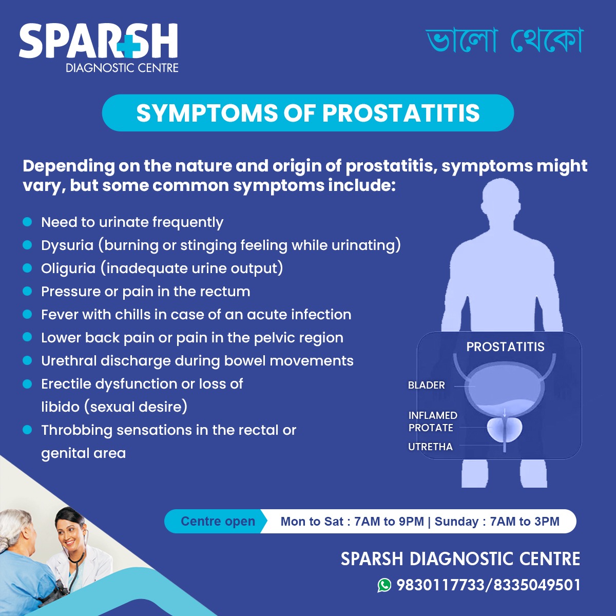 Prostatitis - Sparsh Diagnostic Center