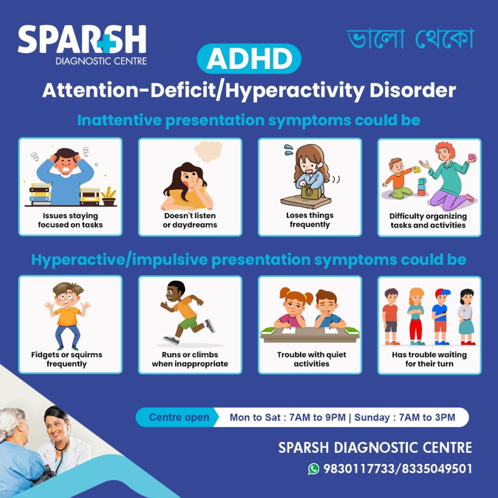 Attention-Deficit/Hyperactivity Disorder (ADHD) - Sparsh Diagnostic Center