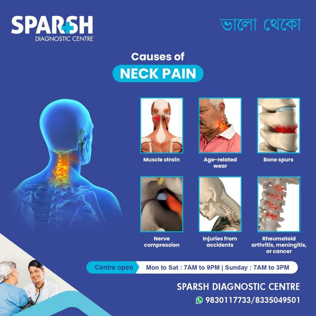 Neck Pain: Causes, Symptoms, Diagnosis & Treatment - Sparsh Diagnostic ...